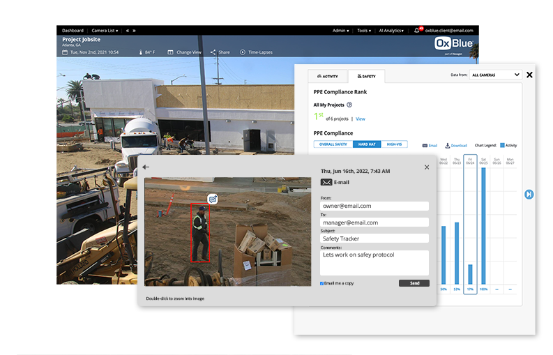 OxBlue | Construction Cameras, Security Cameras & Time-Lapse Cameras